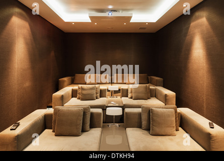 Theater Control Room Stock Photo - Alamy
