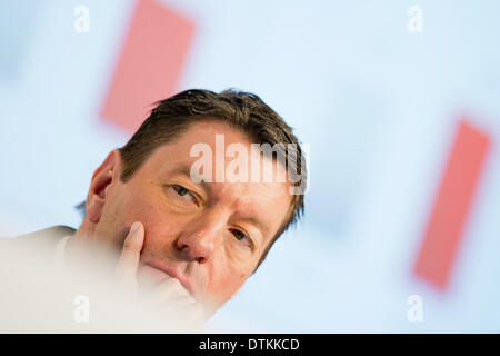 Duesseldorf, Germany. 20th Feb, 2014. CHRO of Henkel Kathrin Menges ...
