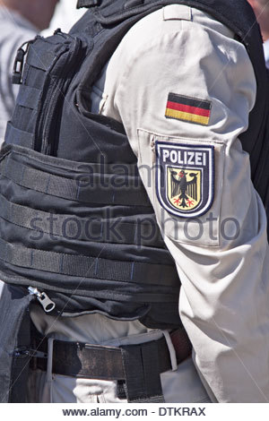 Polizei, police, German police badge, German federal police, federal ...