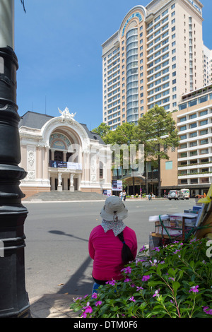 Opera, Opera House, District 1, Ho Chi Minh City, Saigon, Vietnam Stock ...