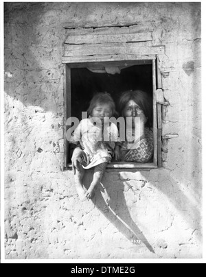 Yuma Native American Indian Woman, Sitting Portrait, Yuma, Arizona ...