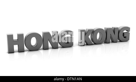 Hong Kong word cloud Stock Photo - Alamy