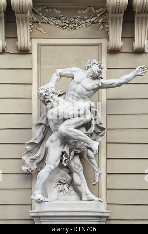 Heracles vs Antaeus Stock Photo - Alamy