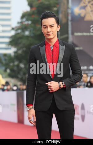 Taipei, China. 20th Feb, 2014. Joseph Cheng and Ning Chang film for ...