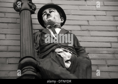 Charlie Chaplin Figure Stock Photo - Alamy