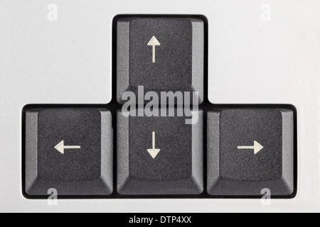 Up and down arrow keys on a laptop keyboard Stock Photo - Alamy
