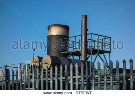Methane from Landfill Recovery System Stock Photo: 12764858 - Alamy