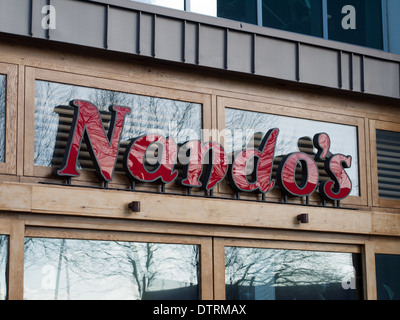 Nando's sign logo Stock Photo - Alamy