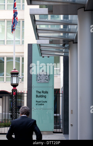 The Rolls Building, a court complex in London that is used by the High ...