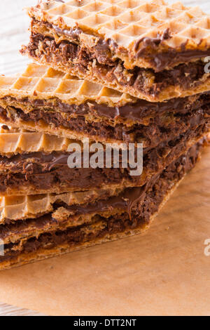 Pischinger (chocolate oblaten cake Stock Photo - Alamy