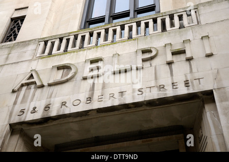 London, England, UK. Adelphi Building in John Adam Street / Robert ...