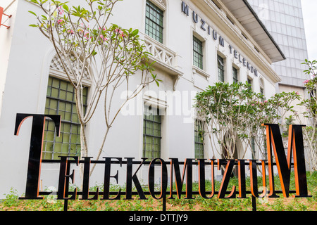 The National Heritage building housing the Telekom Museum, Kuala Lumpur ...
