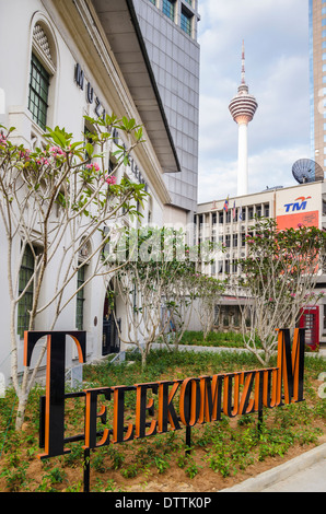 The National Heritage building housing the Telekom Museum, Kuala Lumpur ...