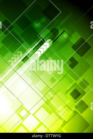 Hi-tech abstract background with arrows and stripes. Vector ...