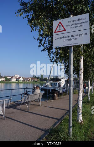 port of switzerland,basel Stock Photo - Alamy