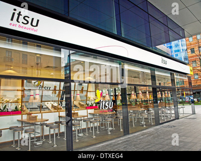 Itsu Restaurant, Spitalfields, City of London, London, England, United ...
