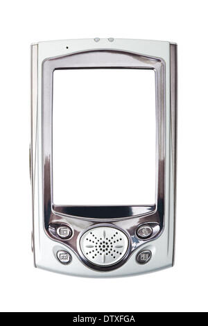 close-up of computer pda keyboard and screen Stock Photo - Alamy
