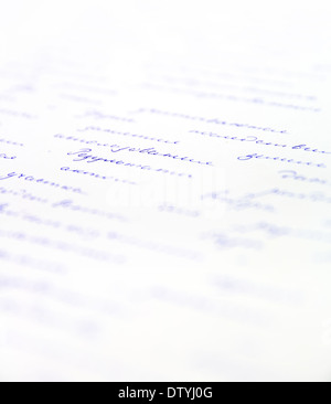 Handwritten text. Vintage texture background. Digital scrapbook paper ...