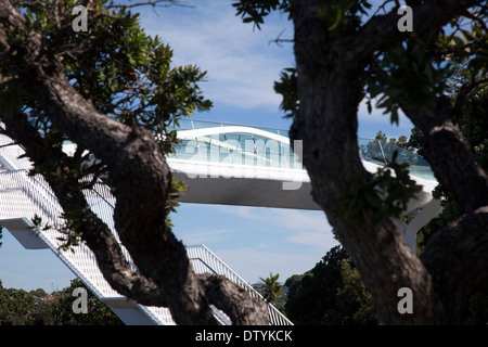 Point Resolution Bridge, Auckland, New Zealand. Architect: Warren and ...