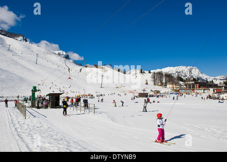 Italy, Recoaro Mille, lift Stock Photo - Alamy