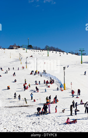 Skiers. recoaro mille. Italy Stock Photo - Alamy