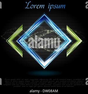 Abstract shiny squares shapes Stock Photo - Alamy