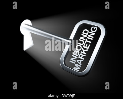 Business concept: Inbound Marketing on wall background Stock Photo - Alamy