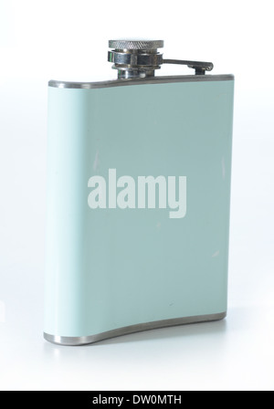 Whiskey flask isolated on white background. Whiskey flask Stock Photo ...