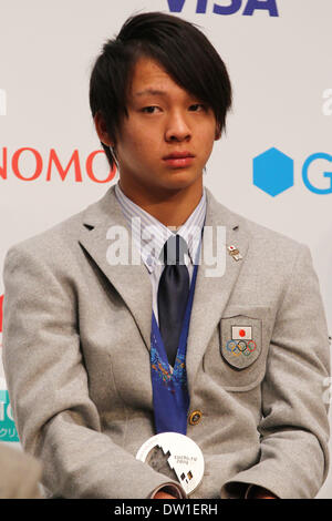 Ayumu Hirano from Japan during the Winter Olympic Games, Milano Cortina ...