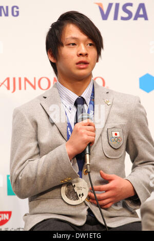 Ayumu Hirano from Japan during the Winter Olympic Games, Milano Cortina ...