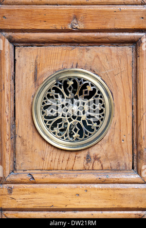 peephole of an old door Stock Photo - Alamy