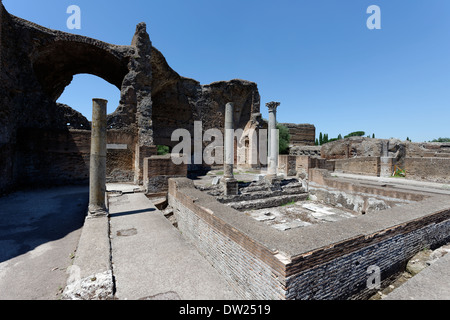 The Thermae con Heliocaminus which are the oldest baths at Villa ...