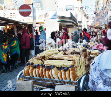 German street fair, carnival Stock Photo - Alamy