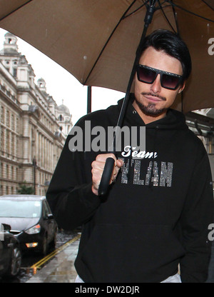 Rylan Clark 'The X Factor' final contestants head to rehearsals London ...
