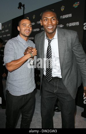 Ron Artest, the Time Warner Cable Sports launch of Time Warner Cable ...