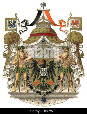 coat of arms, German imperial eagle, imperial symbols of the German ...
