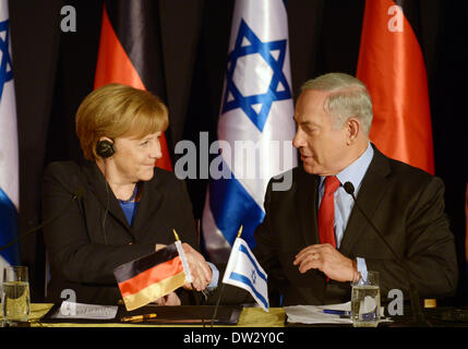 Jerusalem, Israel. 25th Feb, 2015. Israeli Prime Minister Benjamin ...