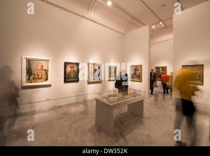 London, UK. 26th Feb, 2014. Protest at City Hall against plans to make ...