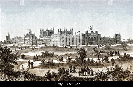 American Centennial International Exhibition, 1876 showing various ...