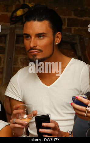 Rylan Clark 'X Factor' Wildcard Adam Burridge plays a small intimate ...