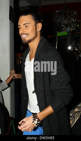 Rylan Clark 'X Factor' Wildcard Adam Burridge plays a small intimate ...
