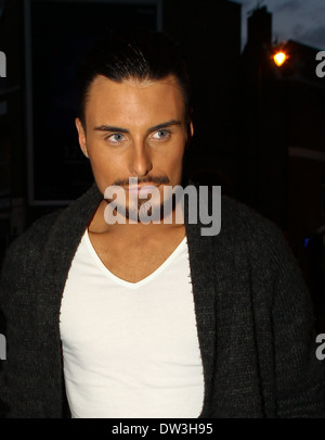 Rylan Clark 'X Factor' Wildcard Adam Burridge plays a small intimate ...