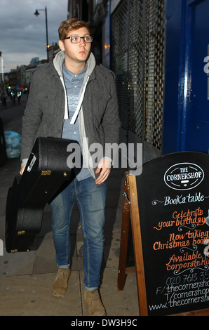 James Arthur 'X Factor' Wildcard Adam Burridge plays a small intimate ...