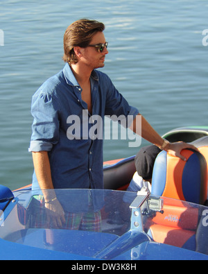 Scott Disick goes for a boat ride in Los Angeles Los Angeles ...