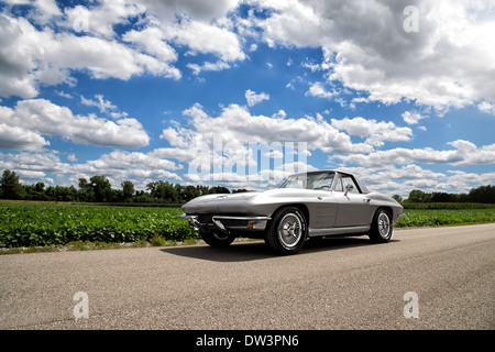 Chevrolet Corvette Stingray Coupe of 1964. Keywords 1960s 60s 1960's 60 ...