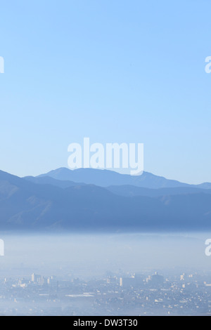 Kofu Basin, Yamanashi Prefecture Stock Photo - Alamy