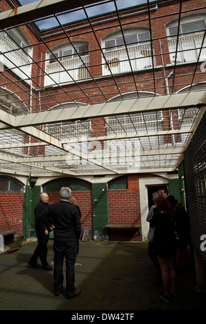 Exercise yard, Dunedin Prison (1896), Dunedin, South Island, New ...