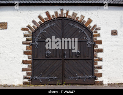 old meta grunge door, background or texture Stock Photo - Alamy