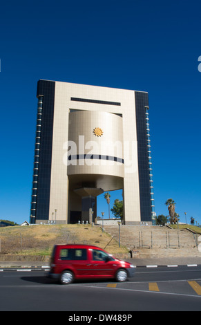 Windhoek Namibia Africa brand new modern Namibia Museum architecture ...