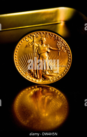 American LIberty gold bullion Stock Photo - Alamy